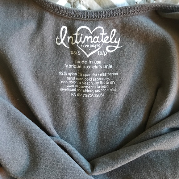 Free People | Tops | Free People Low Cut Back Top | Poshmark